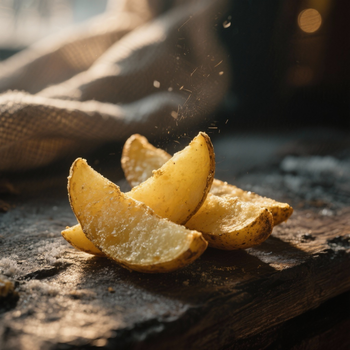 Frozen Potato Wedges – Golden Finish - Kenzo Tastes